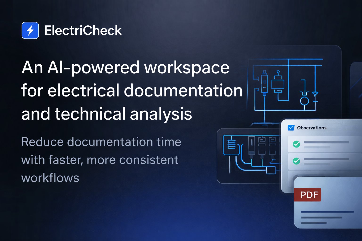 ElectriCheck | Electrical Documentation Tool Hub